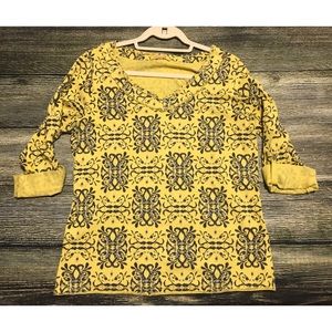 fresh produce | Tops | Fresh Produce Knit Top Shirt V Neck 1437 | Poshmark